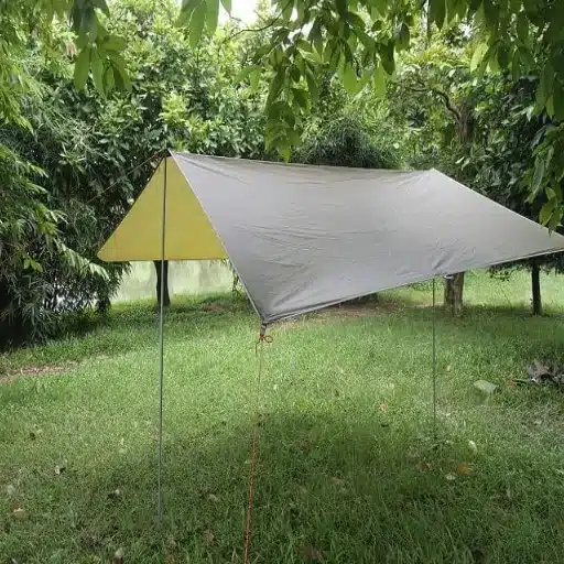 Tarp Over Tent: Creating a Shelter Without Trees - CHENLAI